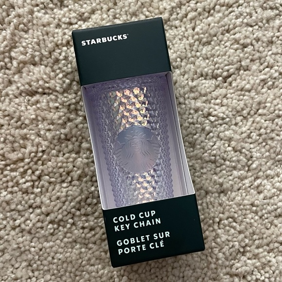 Starbucks | Accessories | Starbucks Iridescent Cold Cup Keychain | Poshmark